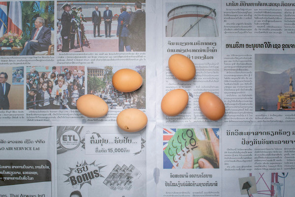 Chow and Lin, Stefen Chow, Huiyi Lin. The Poverty Line (Eggs) (Laos ...
