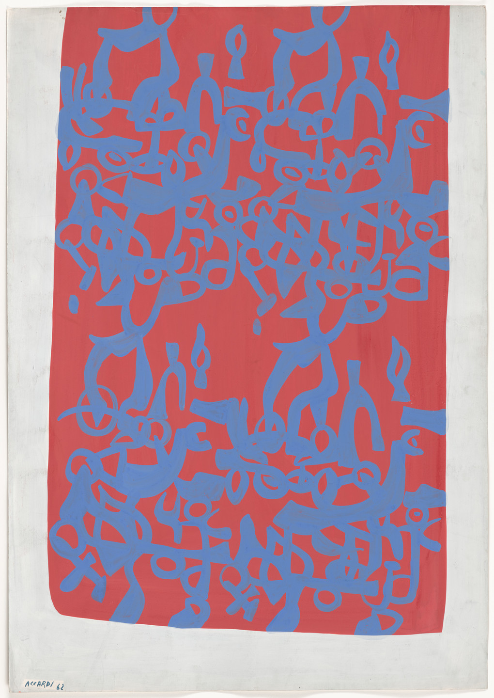 Carla Accardi. Pink Blue (Rosa azzurro). 1962 | MoMA