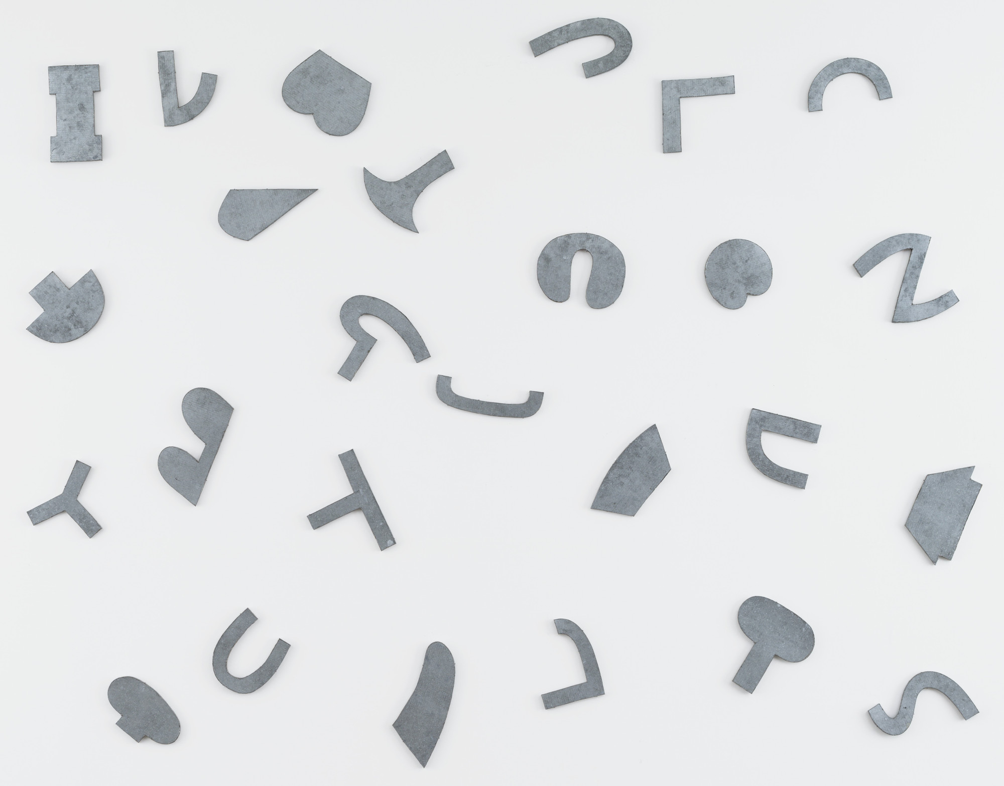 Richard Tuttle. Letters (The Twenty-Six Series). 1966 | MoMA