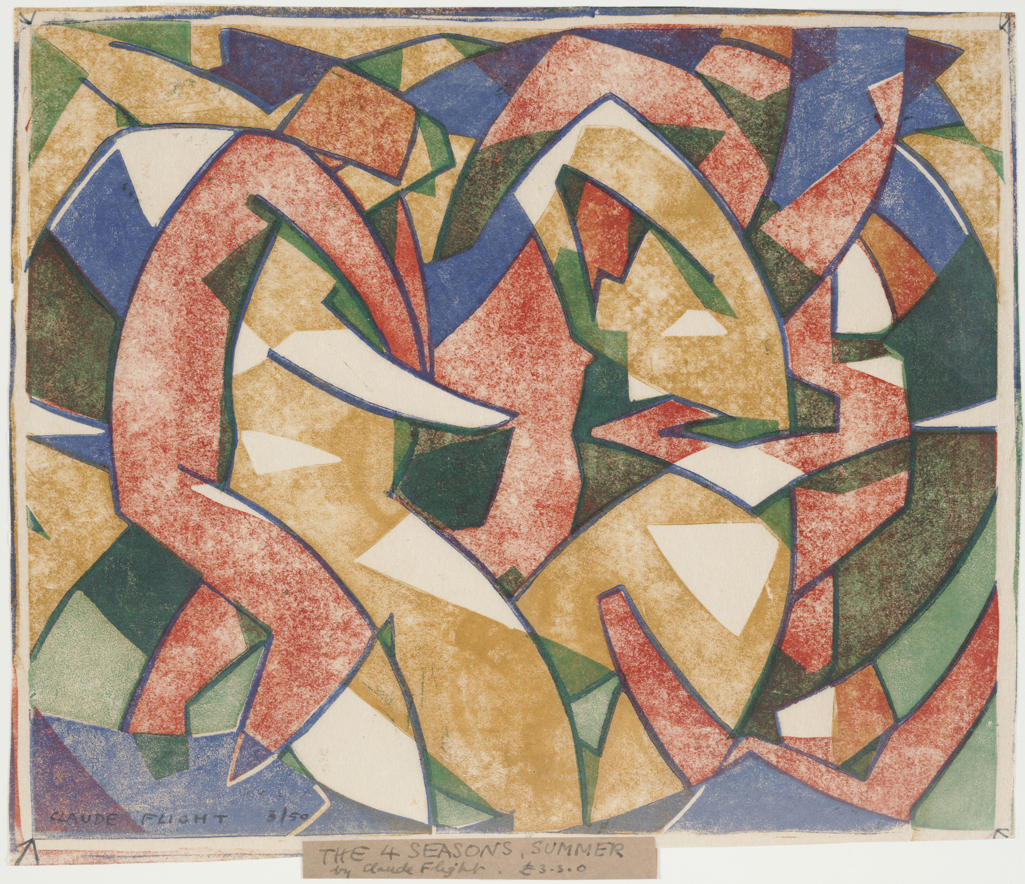 Claude Flight. Summer. c. 1926 | MoMA