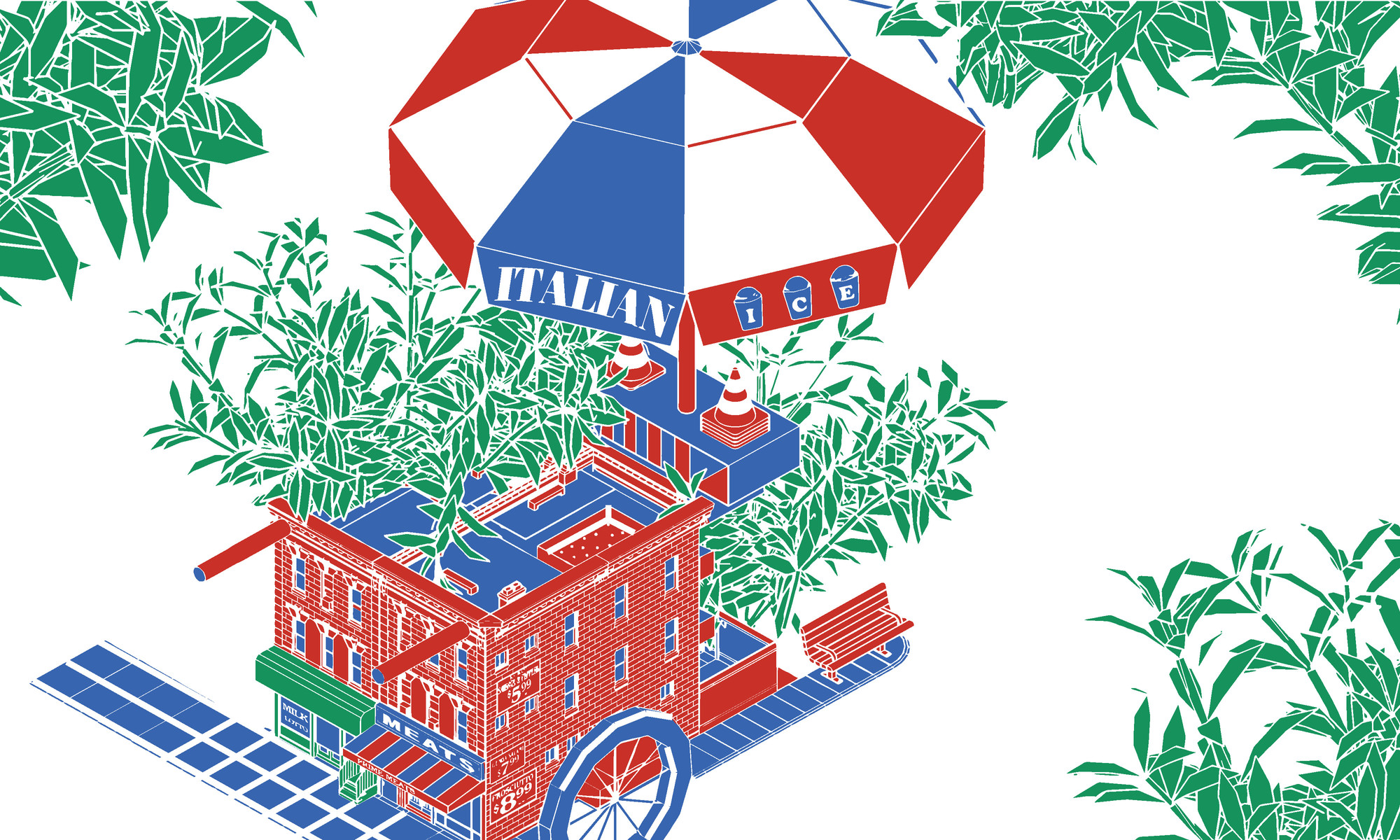 Olalekan Jeyifous. Made With Love: Ice. 2019 | MoMA