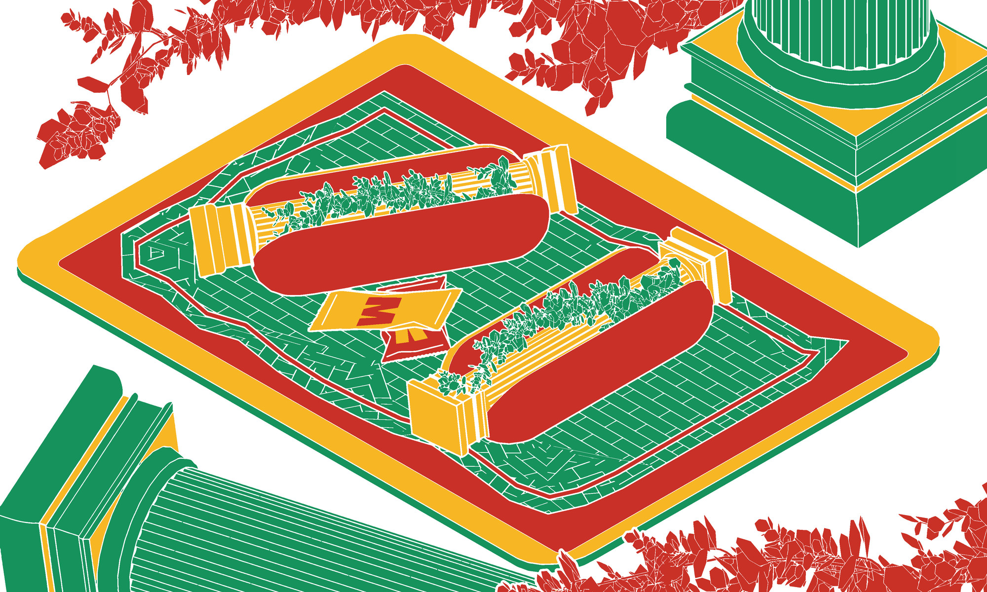 Olalekan Jeyifous. Made With Love: Hot Dogs. 2019 | MoMA