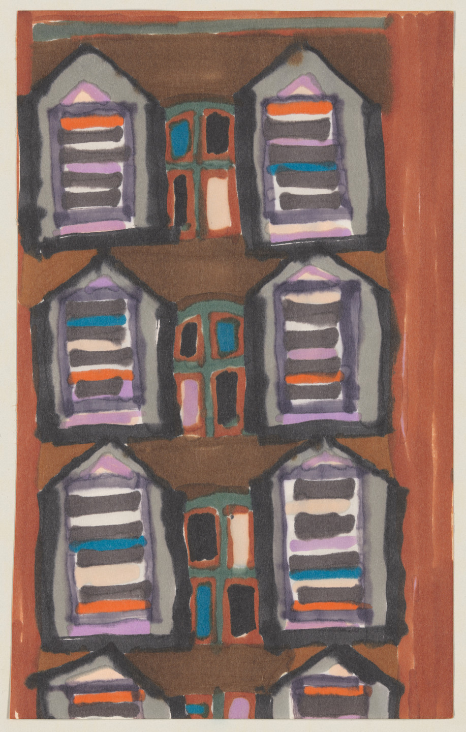 Betty Parsons. On a Train. 1978 | MoMA