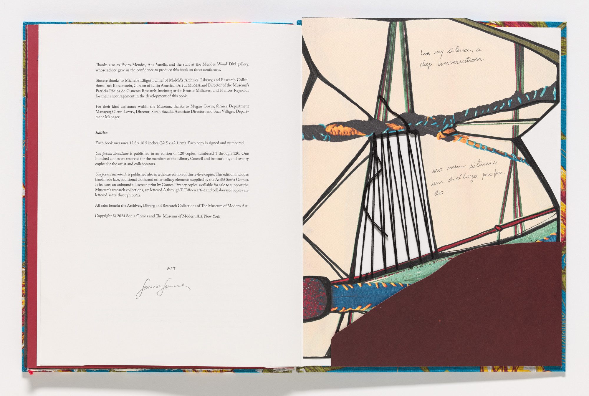 Sonia Gomes. Um poema desenhado (A Drawn Poem). 2024 | MoMA