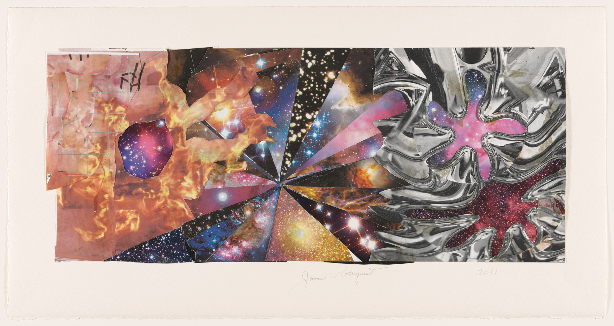 James Rosenquist. Study for The Geometry of Fire. 2011 | MoMA