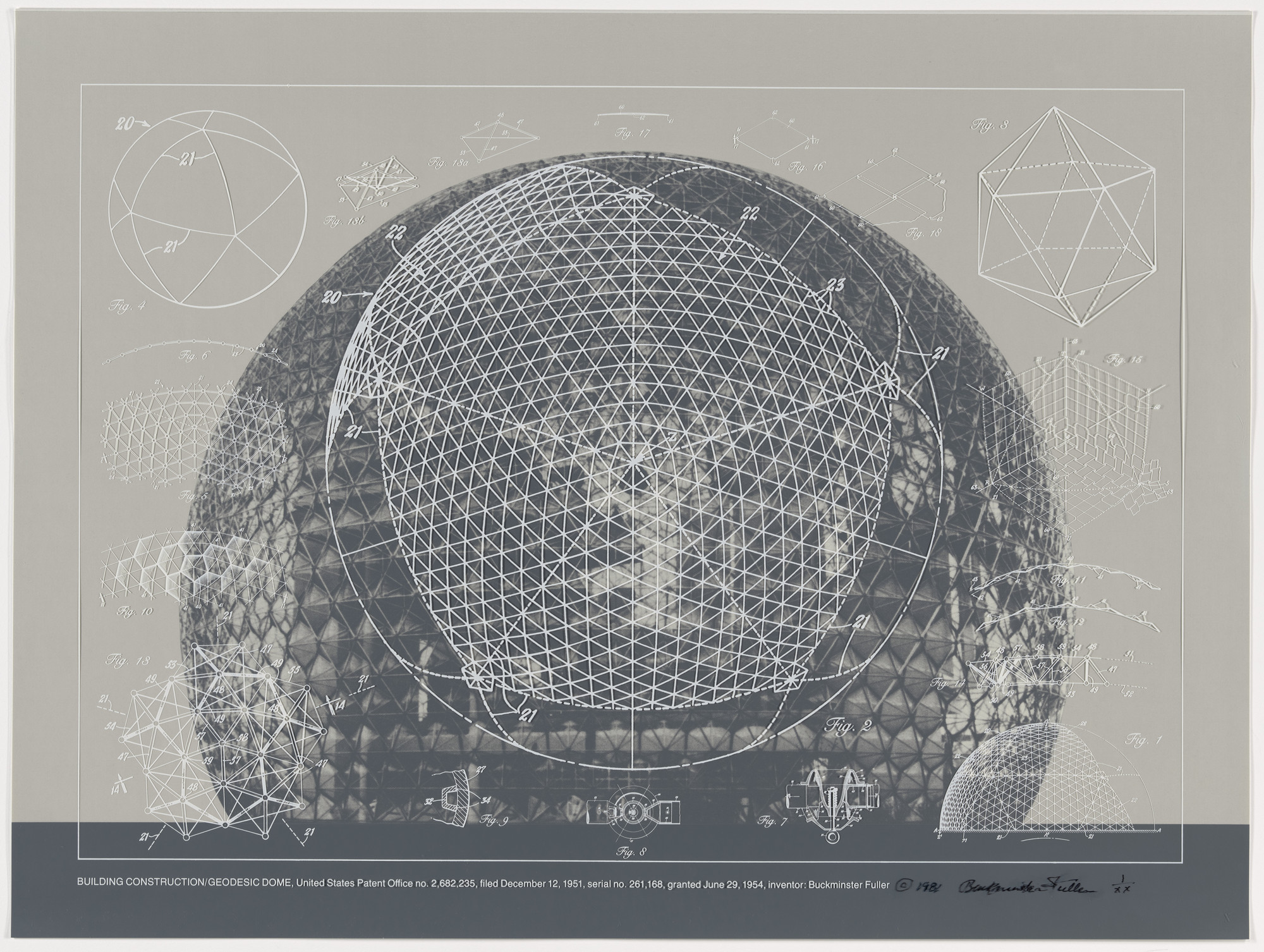 R. Buckminster Fuller. Building Construction/Geodesic Dome from ...