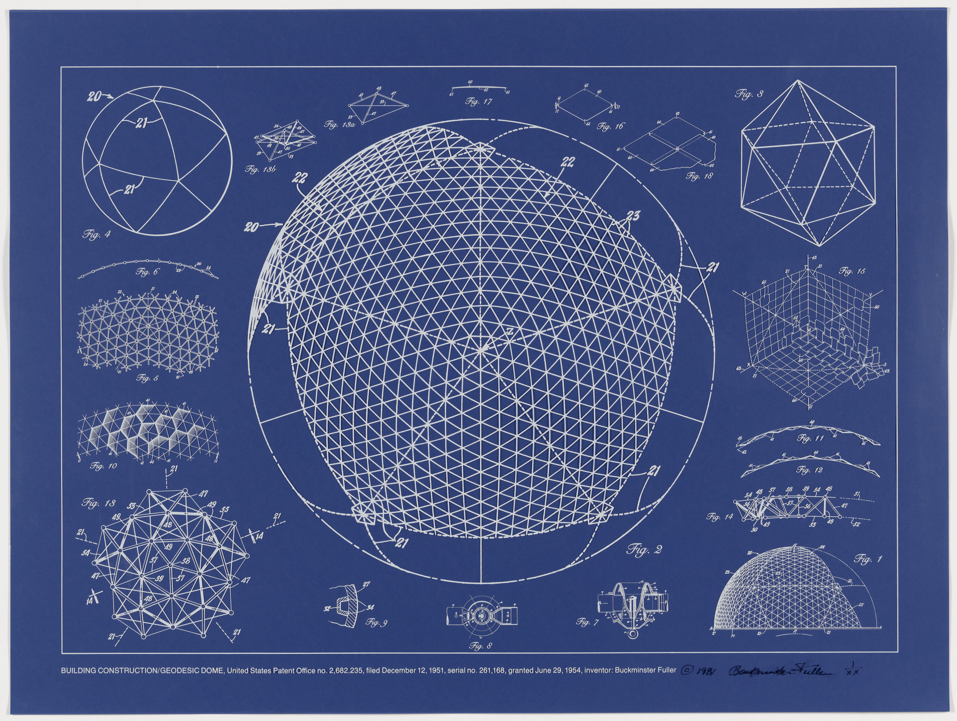 R. Buckminster Fuller. Building Construction/Geodesic Dome from ...