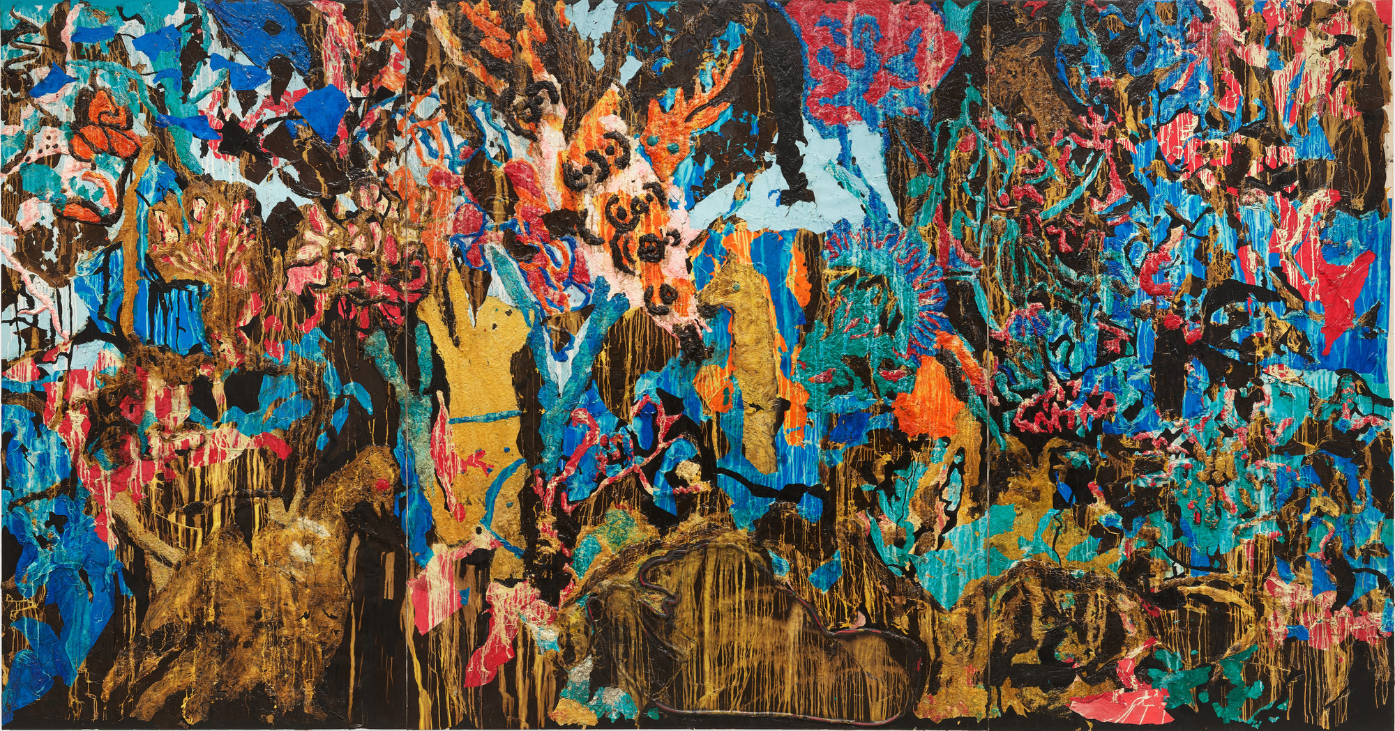 Mark Bradford. Jungle Jungle. 2021 | MoMA