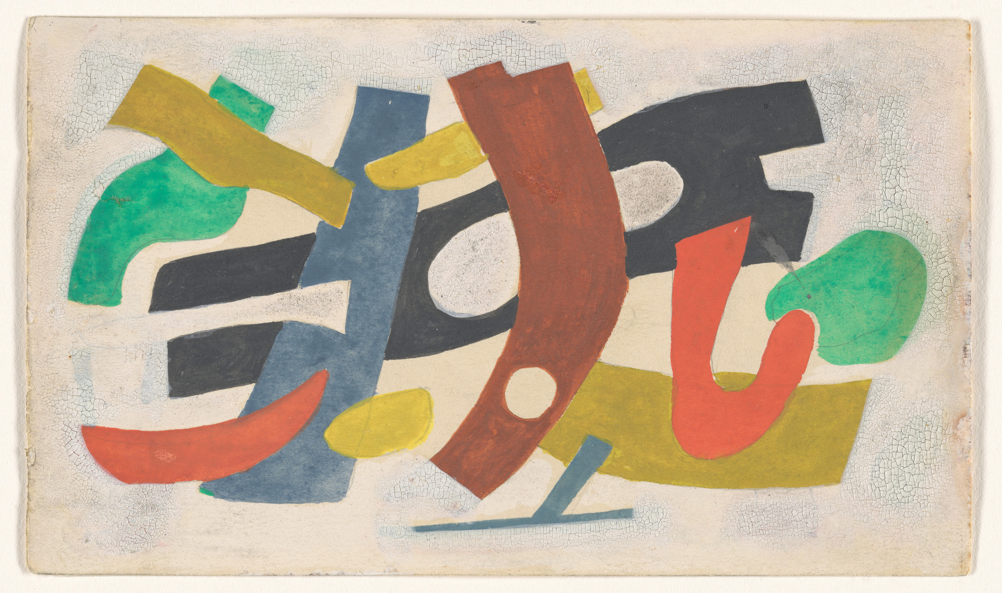 Fernand Léger. Study for a mural. 1938 | MoMA