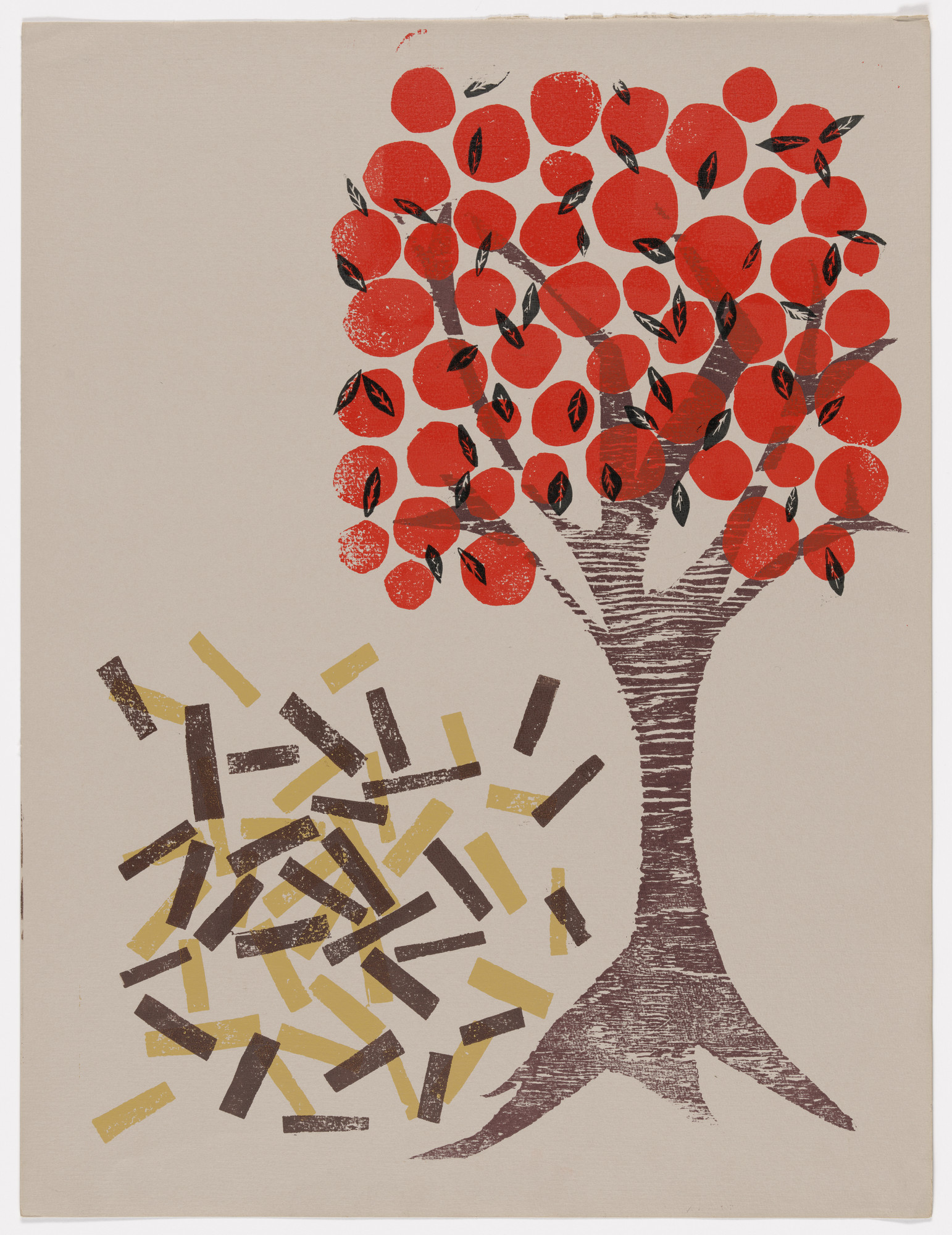 Charles Knowles. Plate (folio 3) from The Psalm Book. 1957 | MoMA