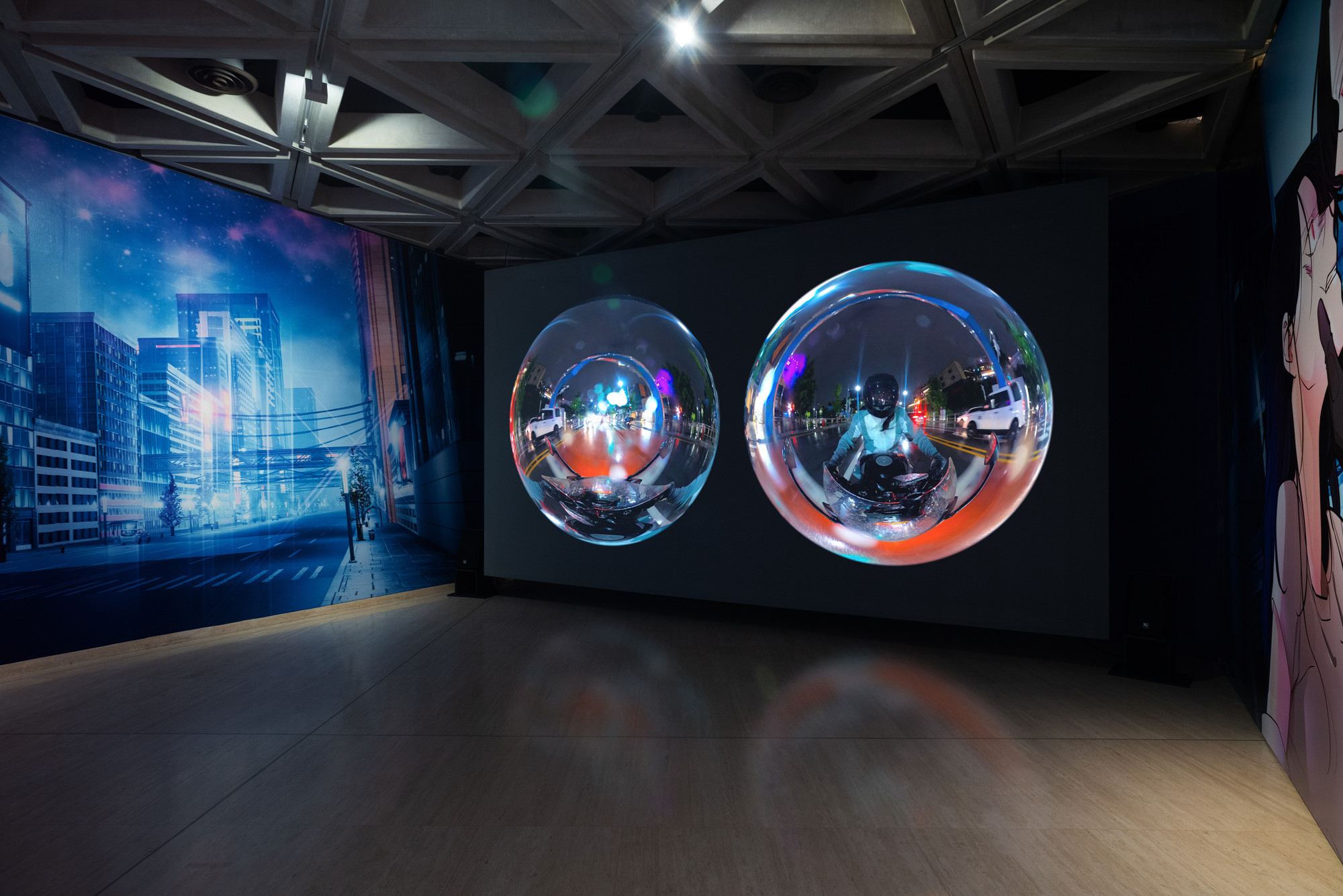 Ayoung Kim. Delivery Dancer's Sphere. 2022 | MoMA