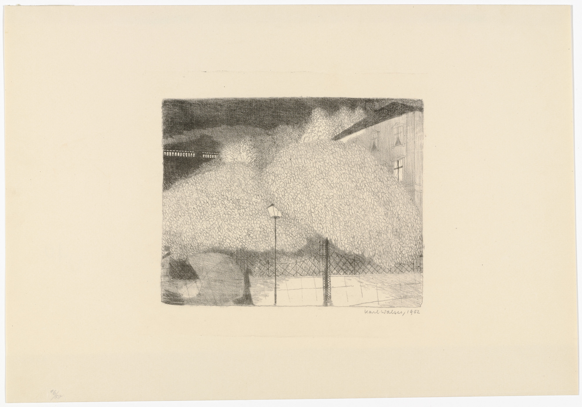 Karl Walser. In the Park (Im Park). 1902 | MoMA