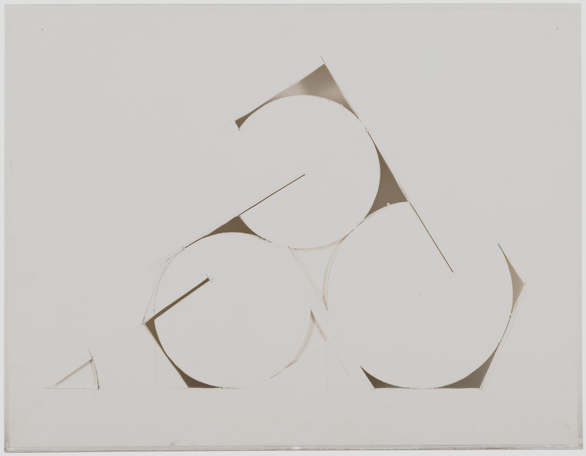 Gordon Matta-Clark. Untitled (Cut Drawing). (1976-77) | MoMA