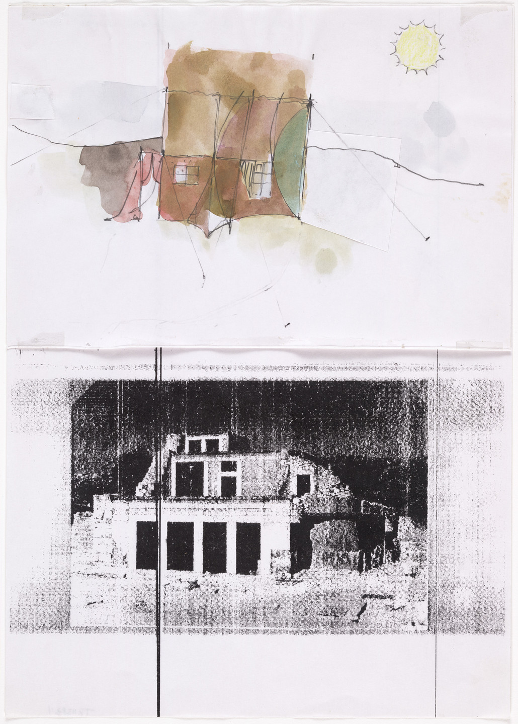 Manfred Pernice. Untitled (Palace of Knossos). 1999-2000 | MoMA