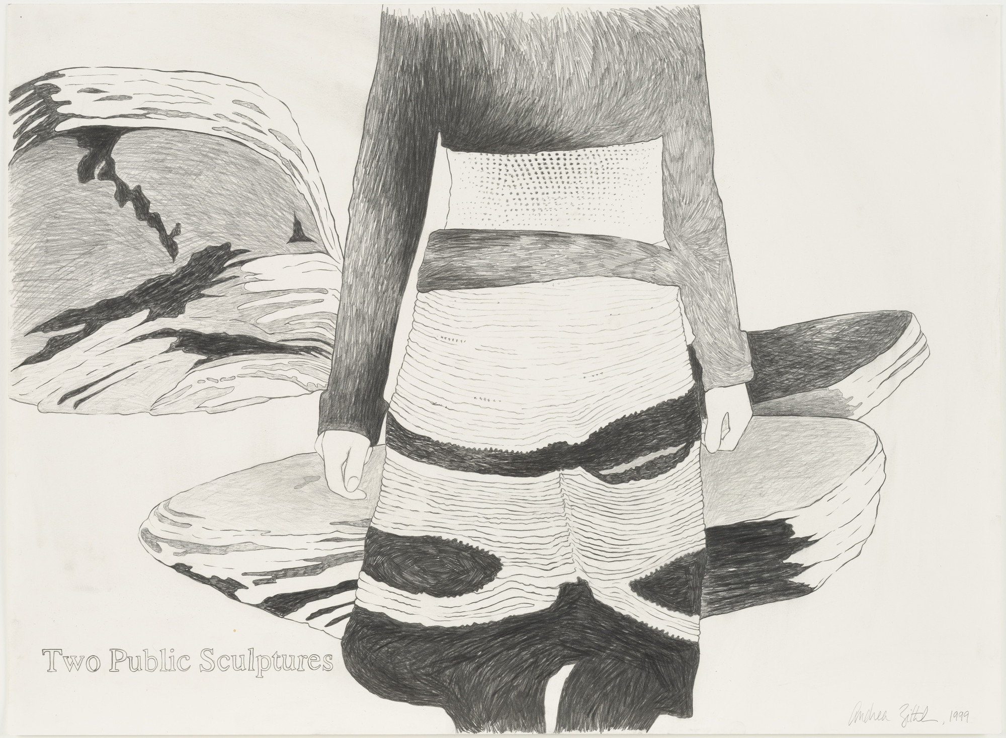 Andrea Zittel. Two Public Sculptures. 1999 | MoMA