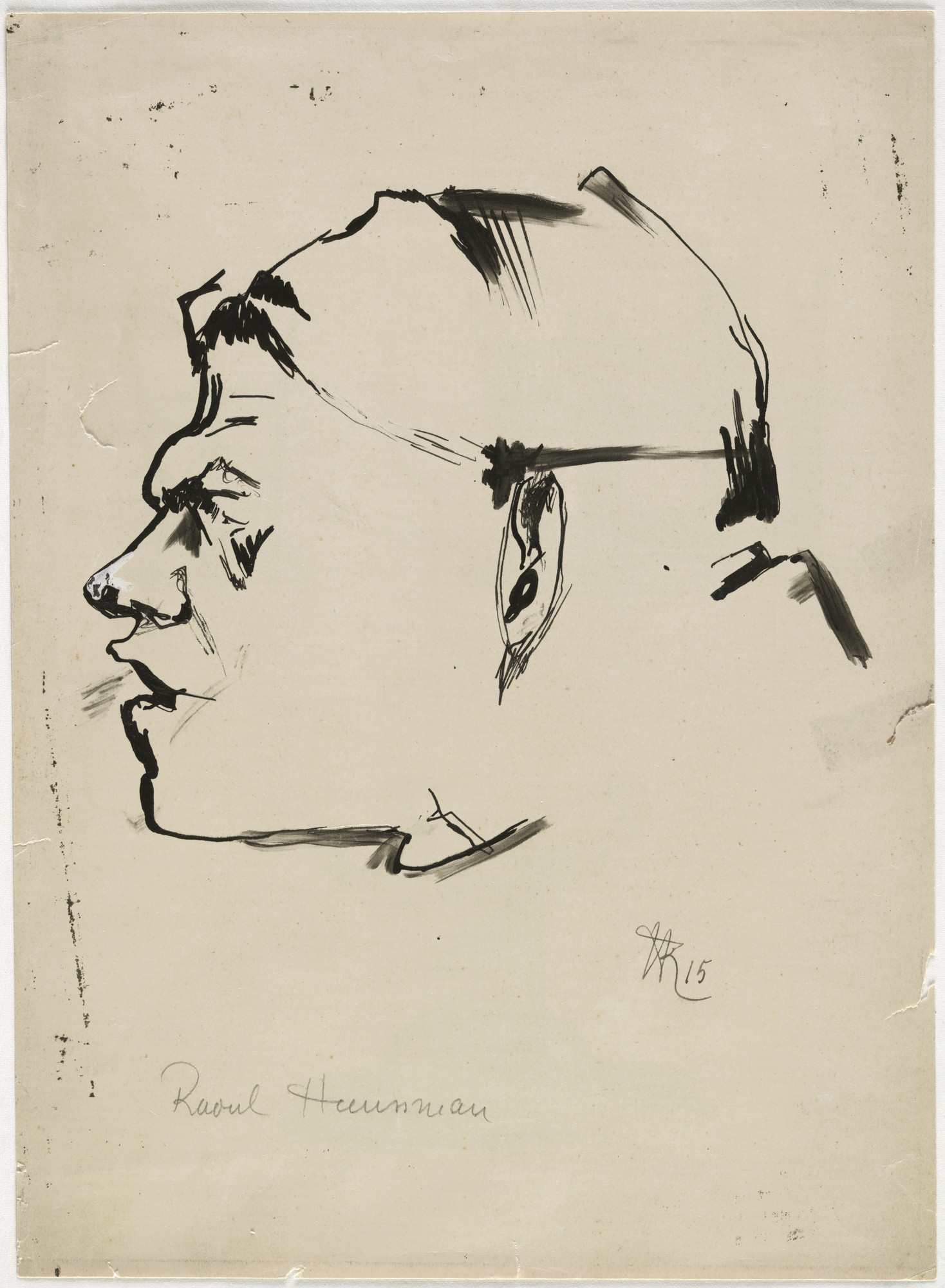 Hans Richter. Raoul Hausmann. 1915 | MoMA