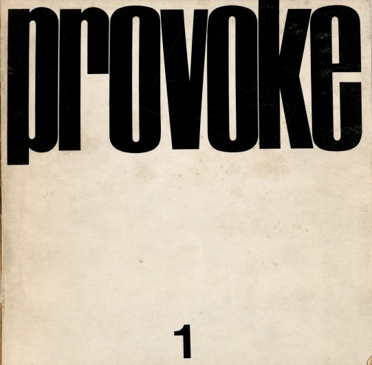 Can't identify the font used for Provoke (1968, Japan - Photography magazine) : r/identifythisfont
